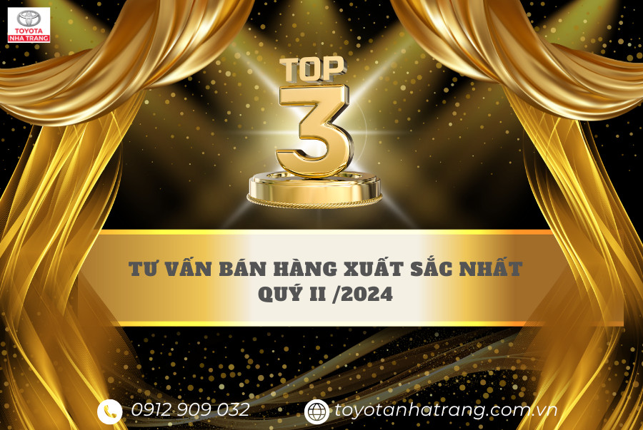 VINH DANH CÁC CÁ NHÂN CÓ THÀNH TÍCH NỔI BẬT QUÝ II/2024